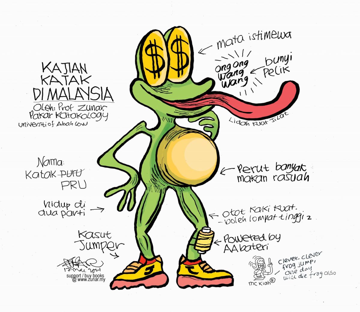 KENALI SPESIS KATAK! - Zunar Cartoonist