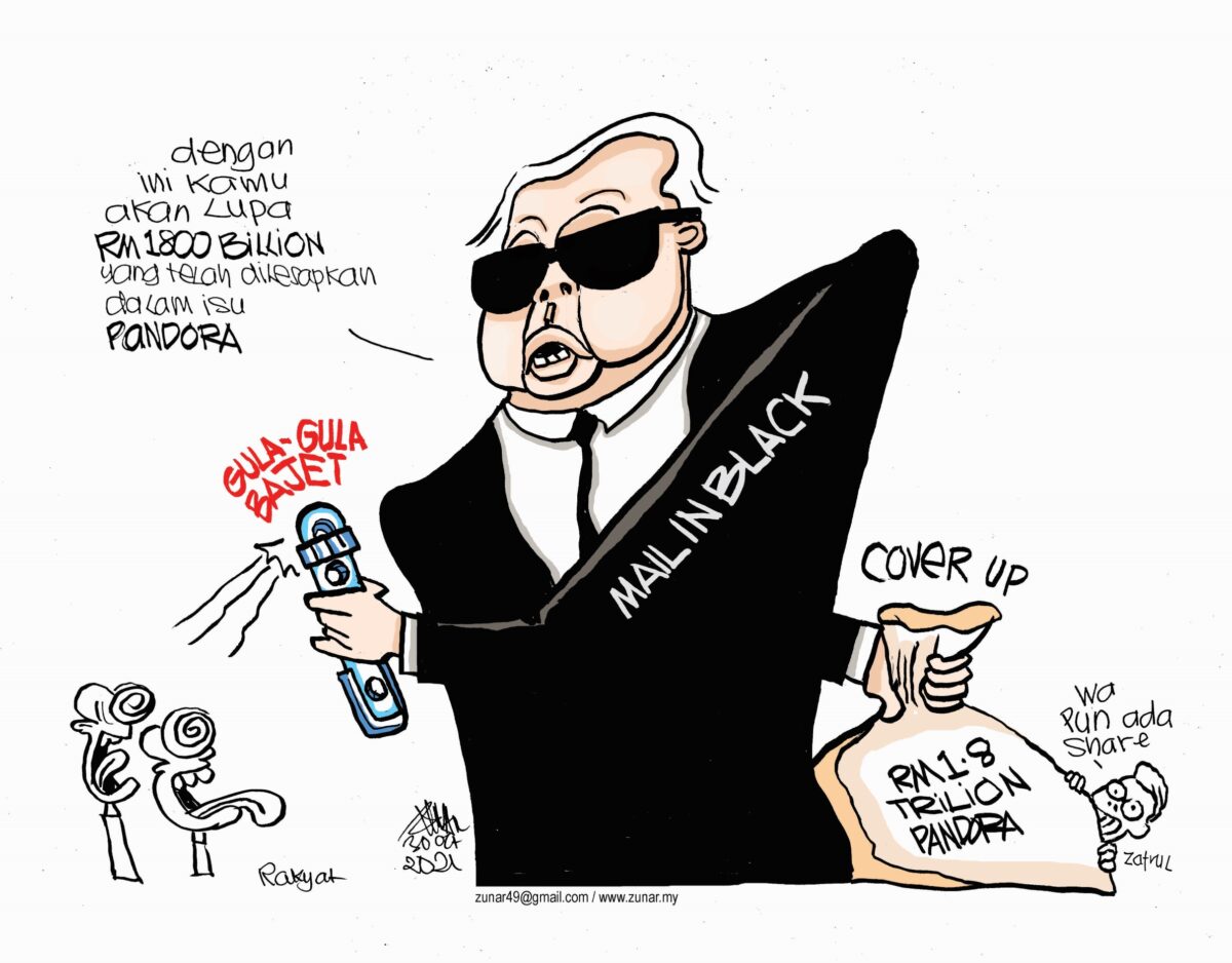 GULA-GULA BAJET & PANDORA - Zunar Cartoonist